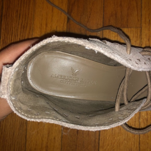 American Eagle Outfitters | Shoes | American Eagle Chunky Heel Aztec ...